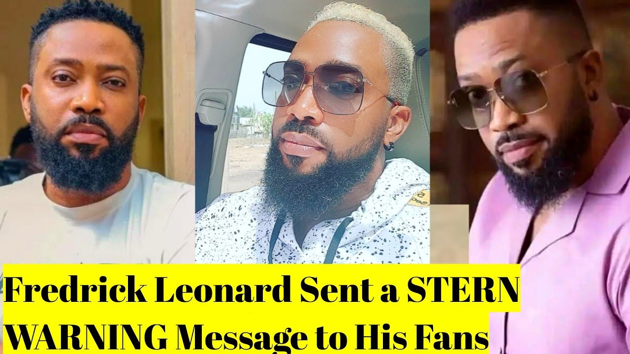 Fredrick Leonard left a rather SHOCKING !! MESSAGE to fans and HIS ...