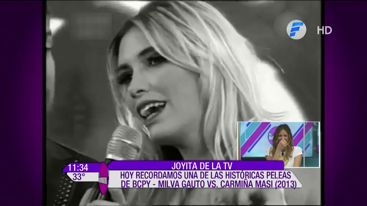 Joyita de la Tv | Carmiña Masi vs Milva Gauto. - YouTube