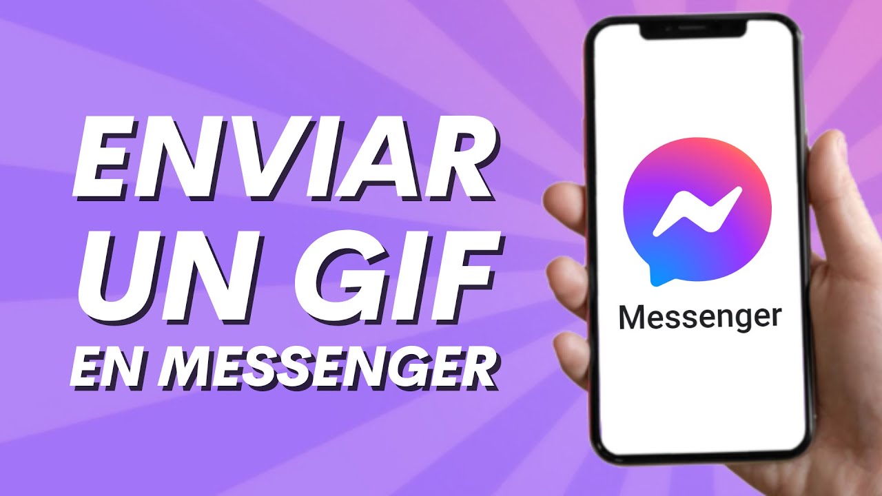 Cómo enviar un GIF en Messenger en iPhone - YouTube