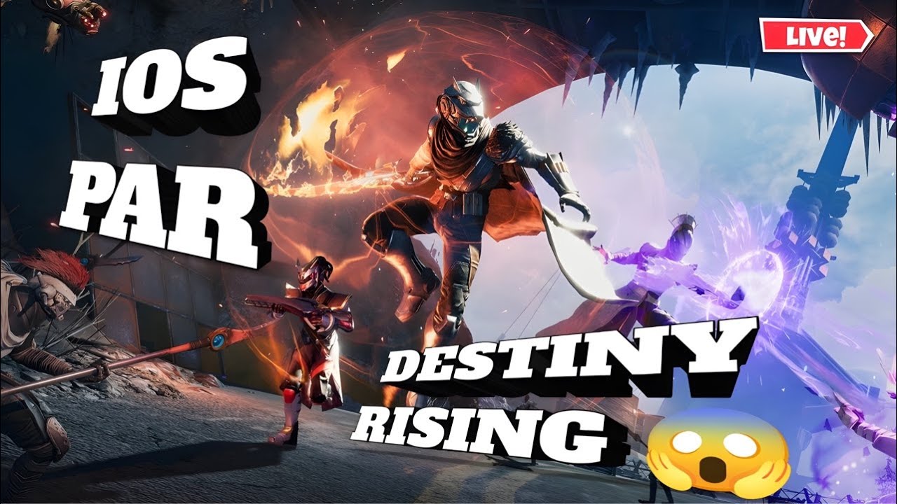 DESTINY RISING iOS Gameplay 🔥 First Look | Live With Squad! PART-2 ...