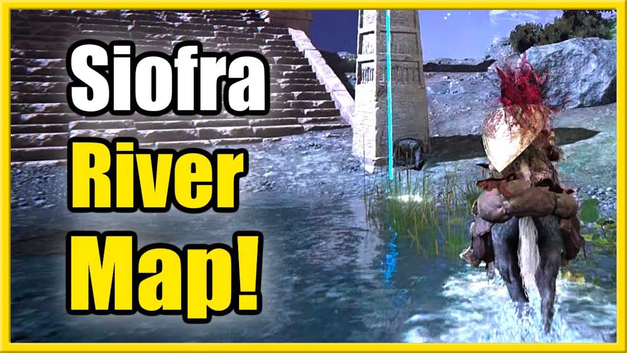 How to find Siofra River Well Map Location in Elden Ring (Easy Tutorial ...