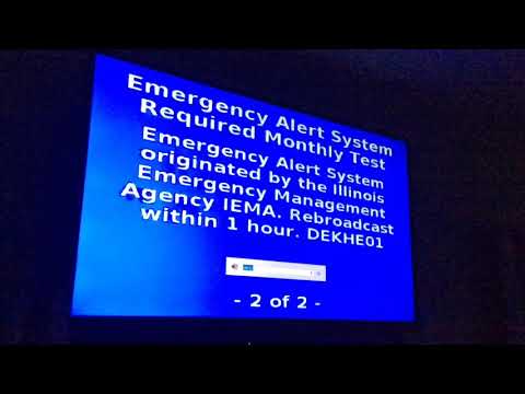 (Xfinity) EAS Required Monthly Test on TV Illinois (7/7/2020) (EAS #8 ...