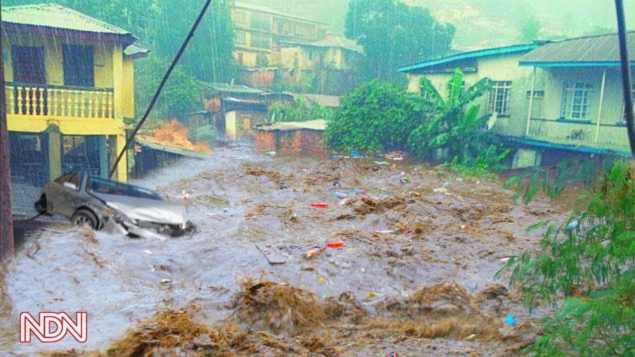 Capital Luanda is in the TRASH due to Flash Flood in Angola, Africa ...