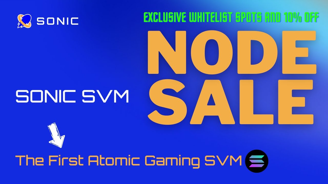 STOP Wasting Money on Wrong Crypto Nodes, Try SONIC SVM NODE Instead! The First Solana Crypto ...