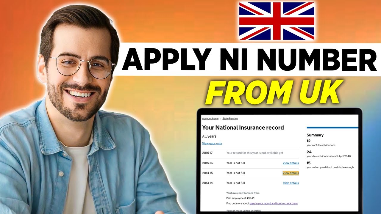 How To Apply NI NUMBER in UK (2026) | National Insurance Number ...