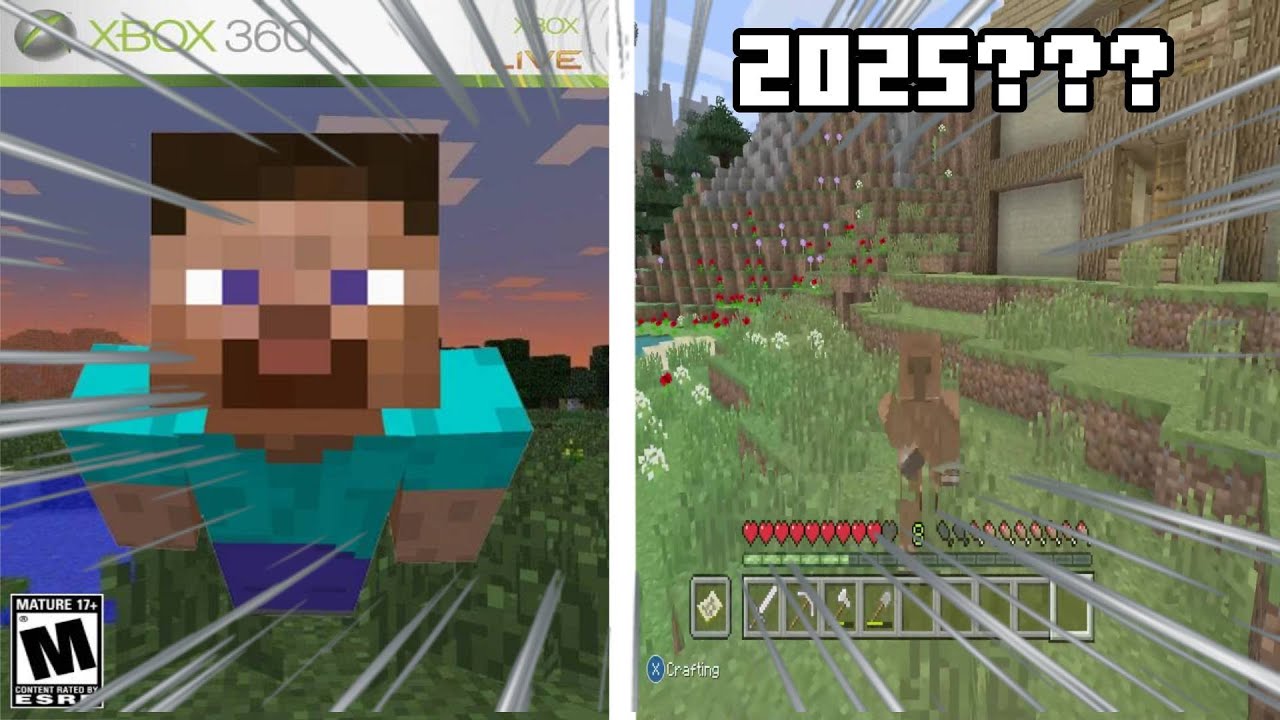 Playing Minecraft Xbox 360 Edition In 2025!!! (Ep1) - YouTube