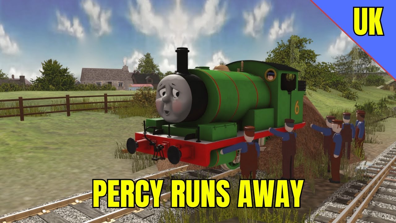 Percy Runs Away Trainz Remake Uk Youtube
