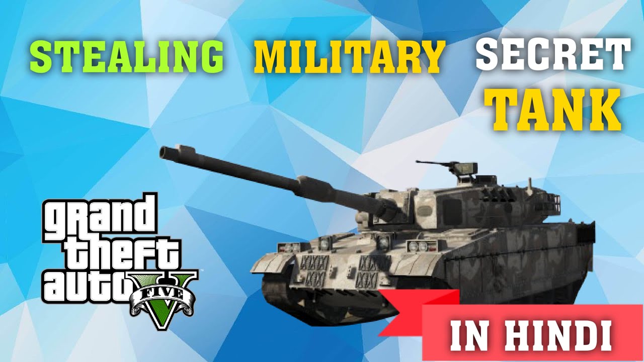 I STOLE TOP SECRET TANKS FROM MILITARY BASE | New GTA V GAMEPLAY In ...
