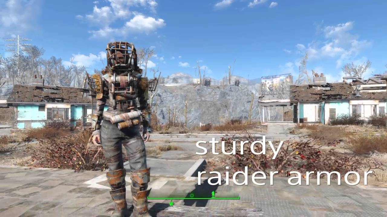 Fallout 4 - 42 outfits and armor with super model Piper - YouTube