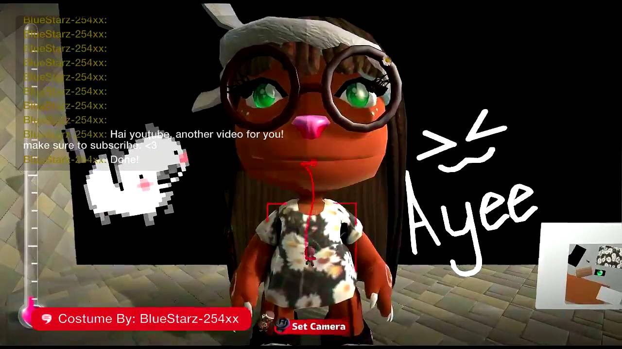 LittleBigPlanet 2 Girl Costume Style #4 Tutorial - YouTube