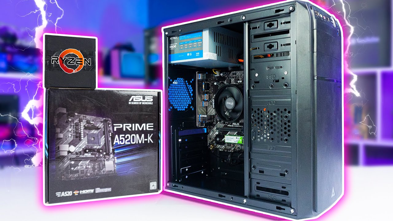 LA PC GAMER MAS BARATA DEL MERCADO QUE PUEDES COMPRAR - YouTube