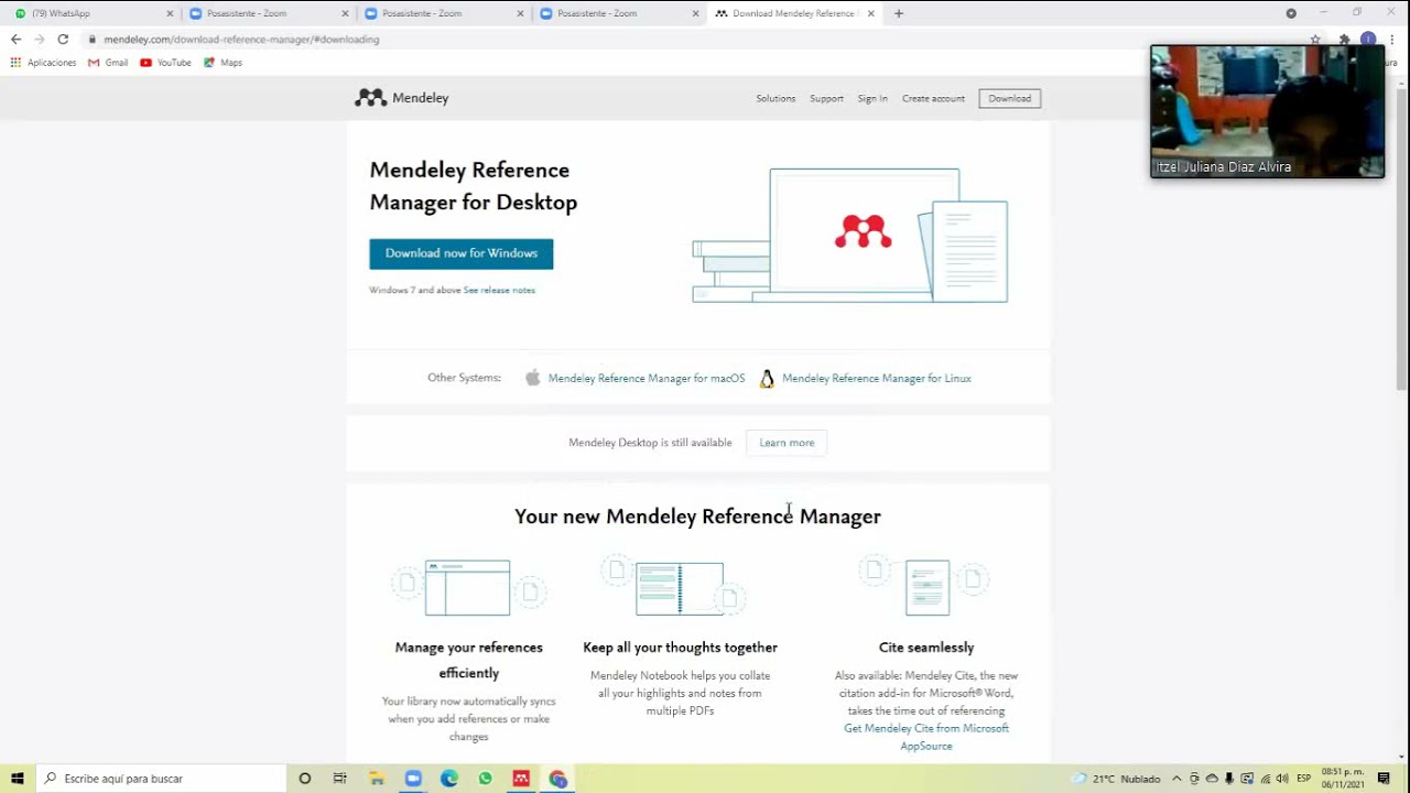 video tutorial de como utilizar Mendeley - YouTube