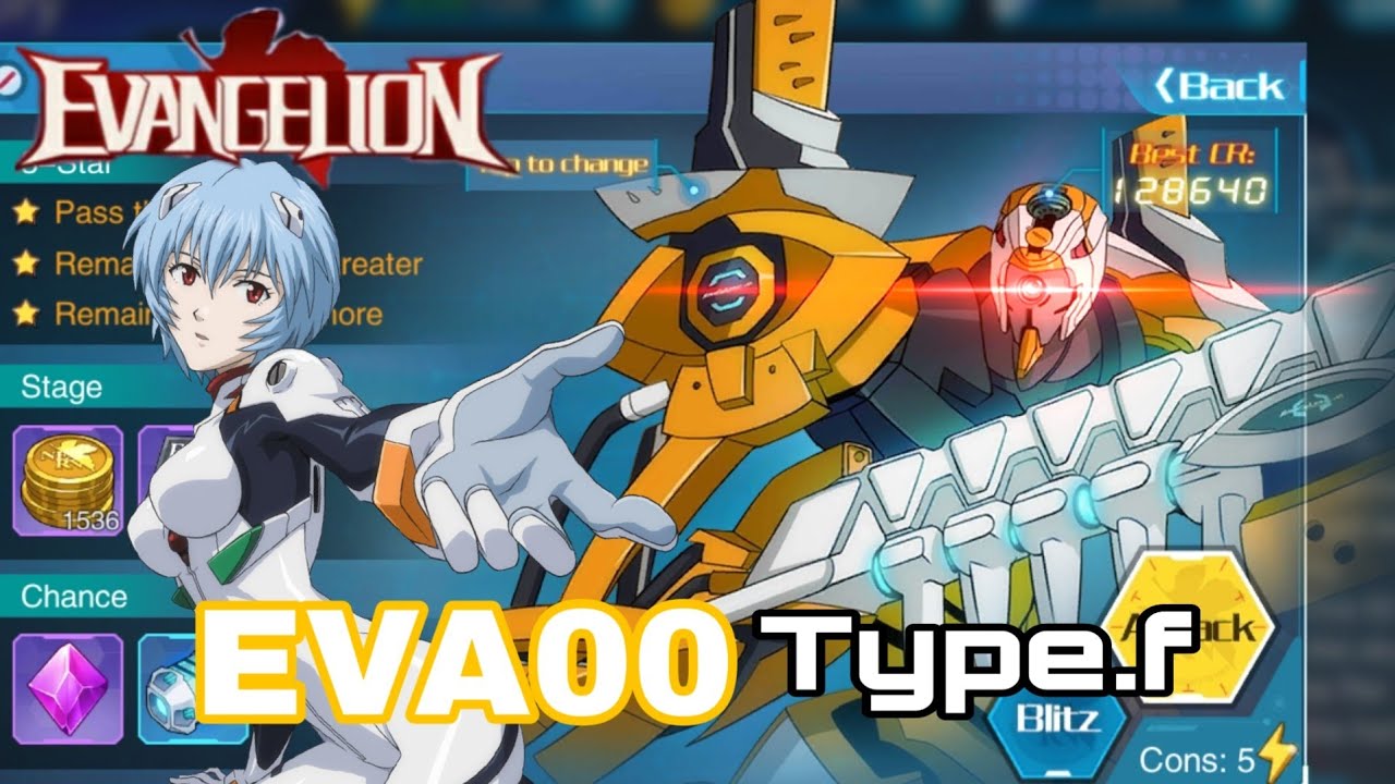 [EVA DAWN]: Eva 00 Type.F เอวารุ่นทดลองที่อัพเกรดใหม่ - YouTube