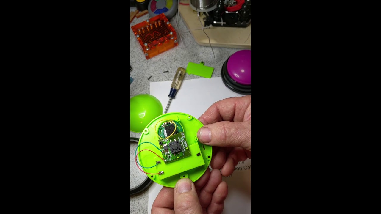 Making switch button for Santa's Switch Adapted Toys- Special needs ...