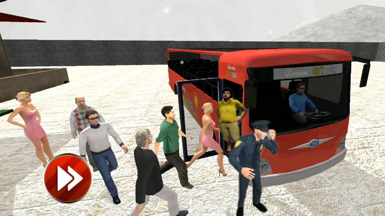 City Coach Bus Driving Simulator ! Pick The Tourists #1 | Android ...