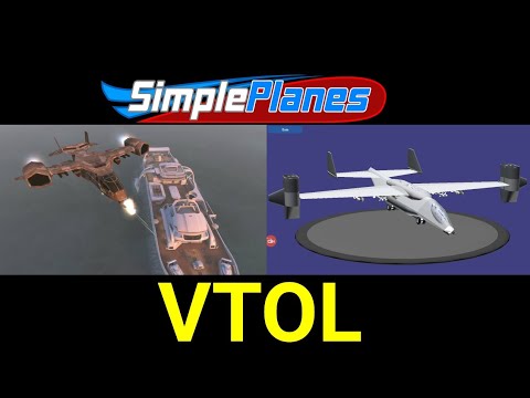 VTOL (SimplePlanes) - YouTube