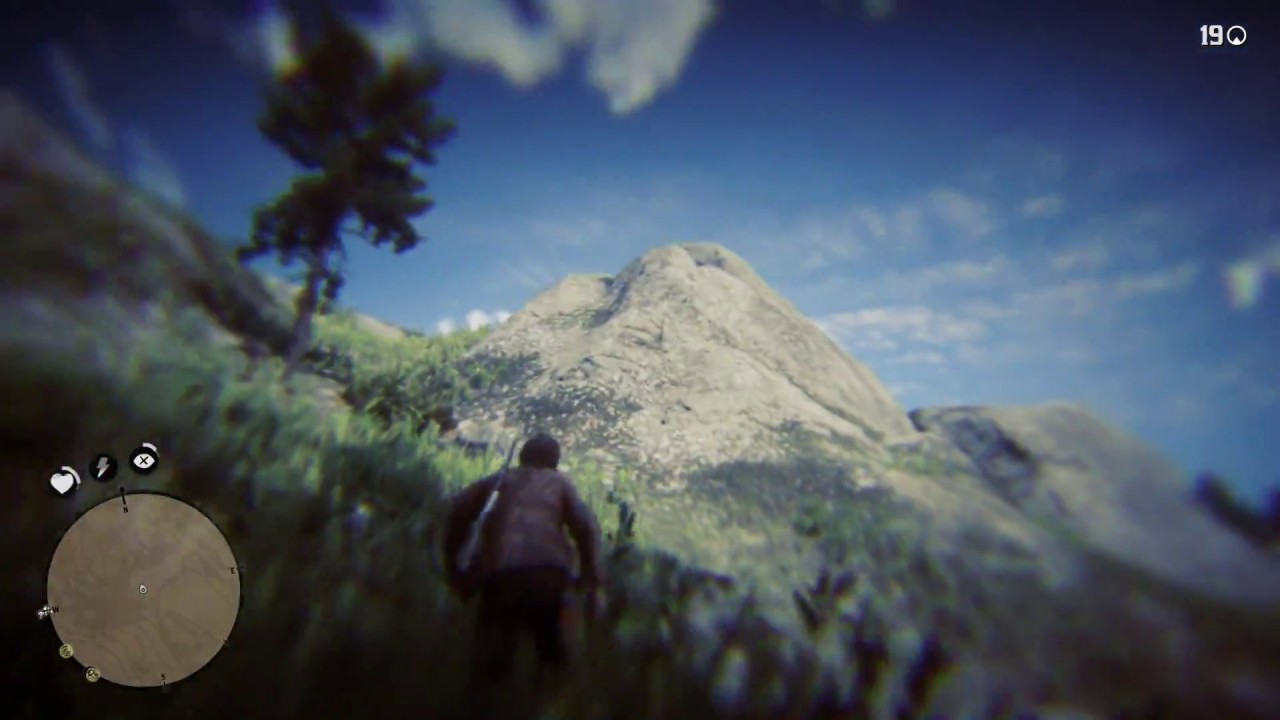 Red Dead Redemption 2 Climbing Tall Mountain Then Falling To Death ...