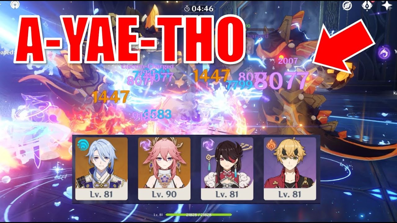 Ayato Taser Comp | Overload Vaporize | C0 Ayato Yae Miko Thoma Beidou ...
