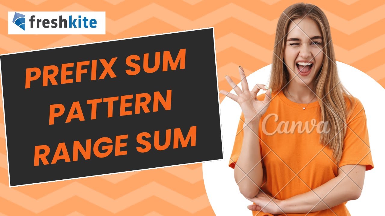 Prefix sum Pattern Range sum - YouTube