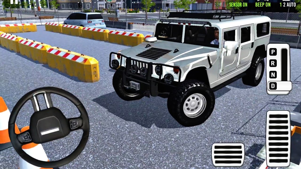 Real 4X4 Hummer H2 Impossible Parking Mission Game : Master Of Parking ...
