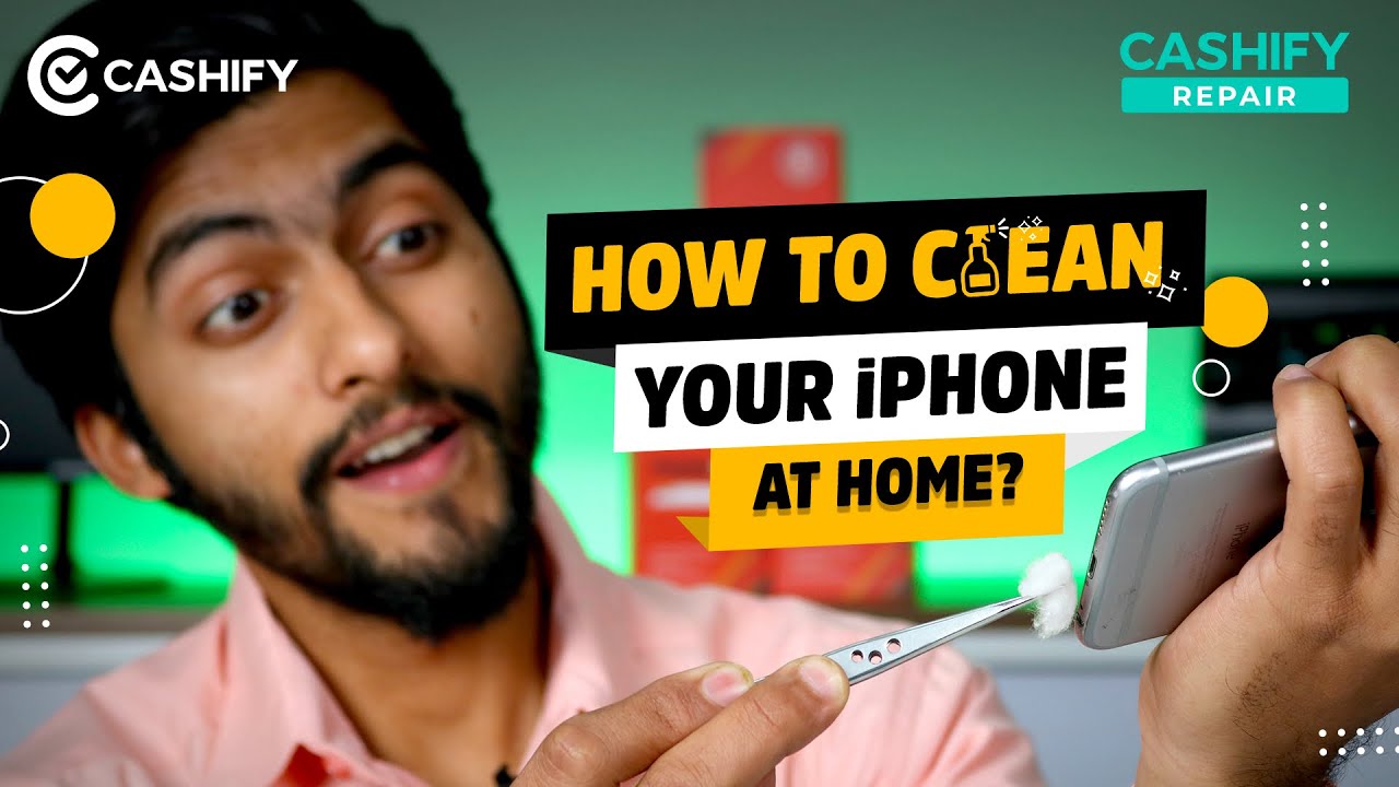 How To Clean iPhone At Home In 5 Minutes - Best Method - YouTube