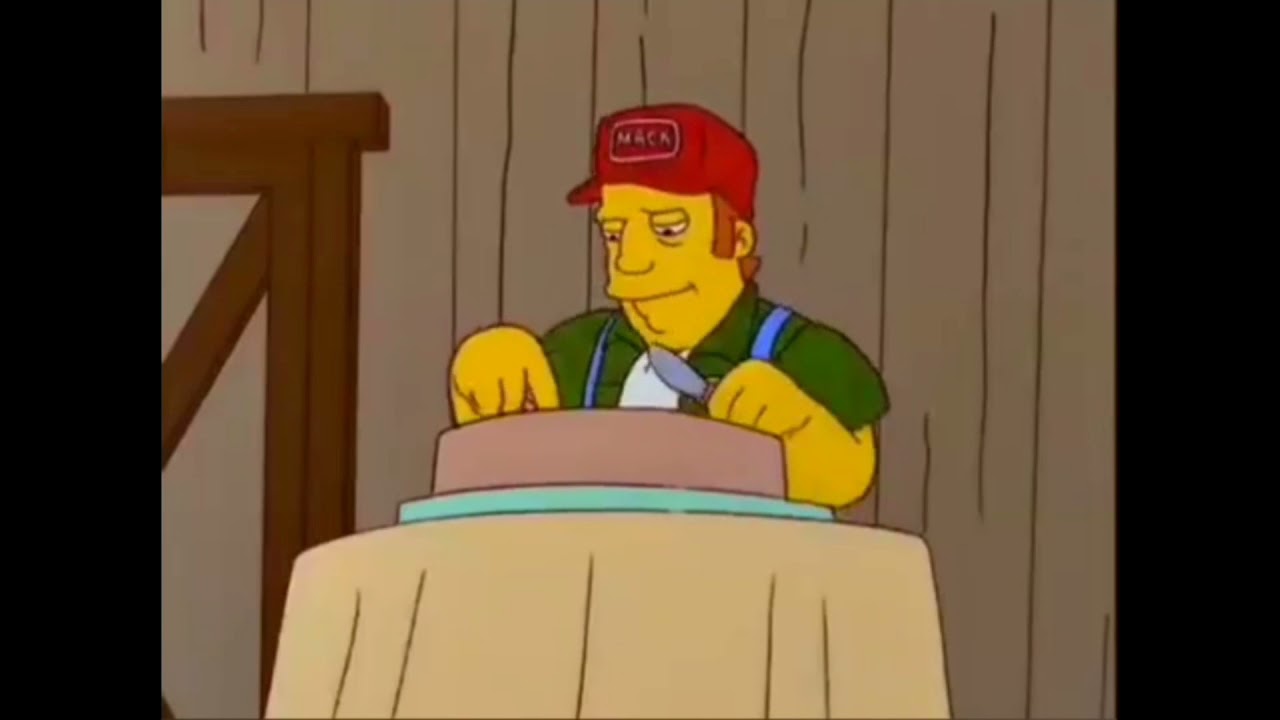 los Simpson concurso de comer carne Homero vs red - YouTube