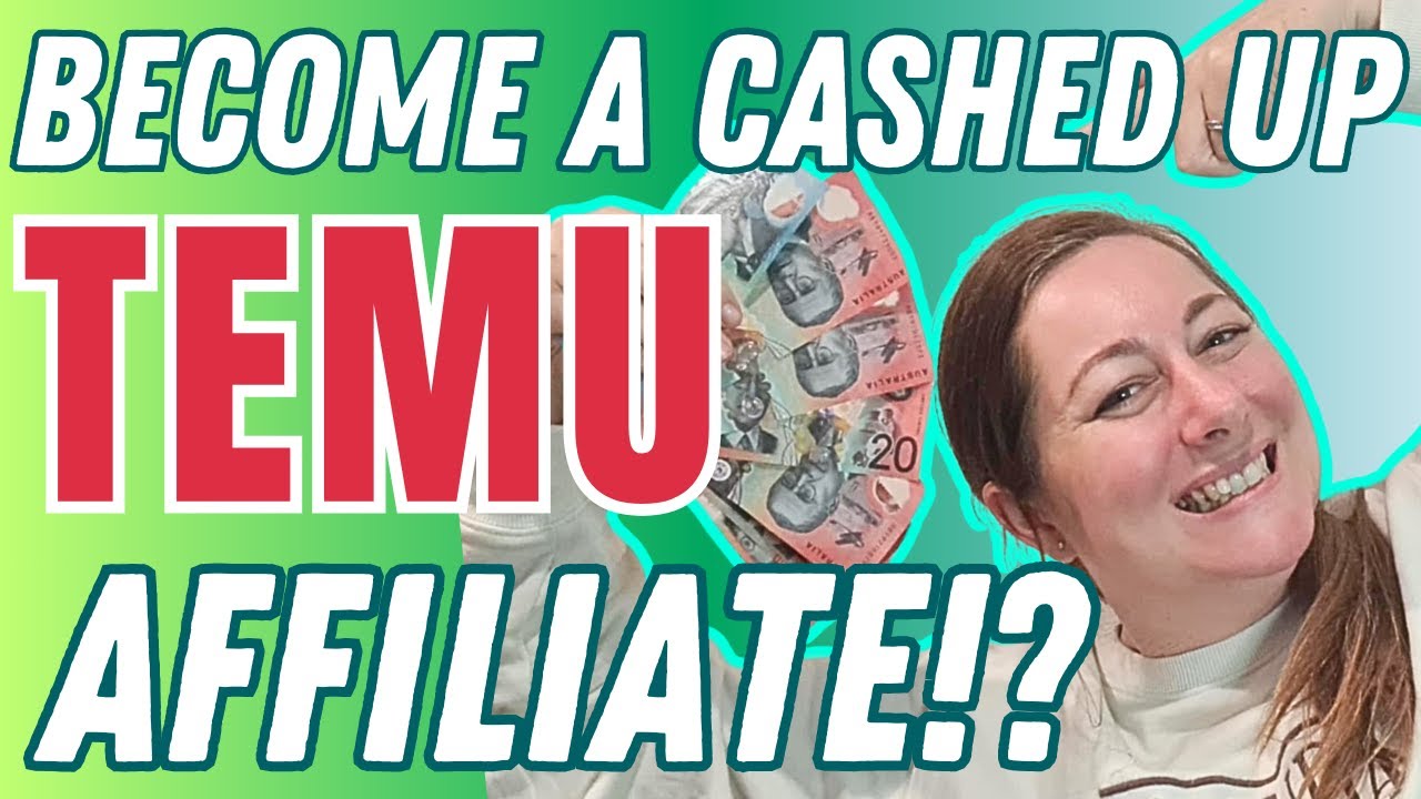 How to Apply to Become a (cashed-up!) Temu Affiliate (it's so easy and fun!)💸📈 - YouTube