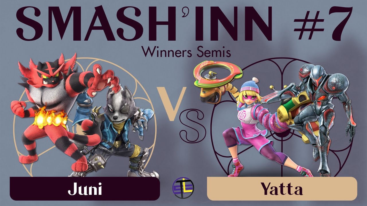 Smash'Inn #7 - Juni (Wolf, Incineroar) vs Yatta (Min-Min, Dark Samus ...