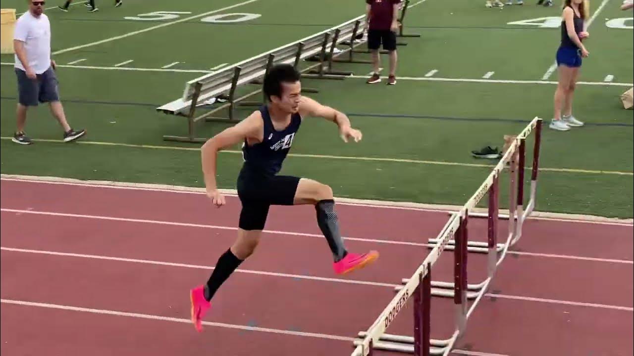 Morris County Dick Fahey Fr-So Championships 2023 - Fr Boys 400m IH - 5/13/23 - YouTube