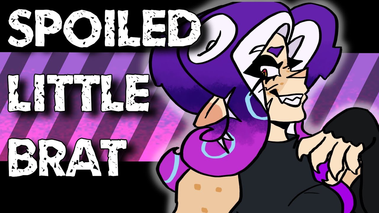 Spoiled little brat animation meme | flash warning | Splatoon oc - YouTube
