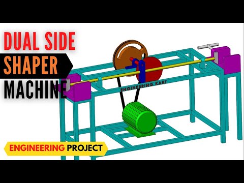 DUAL SIDE SHAPING MACHINE | DUAL SIDE SHAPER | SCOTCH YOKE MECHANISM ...
