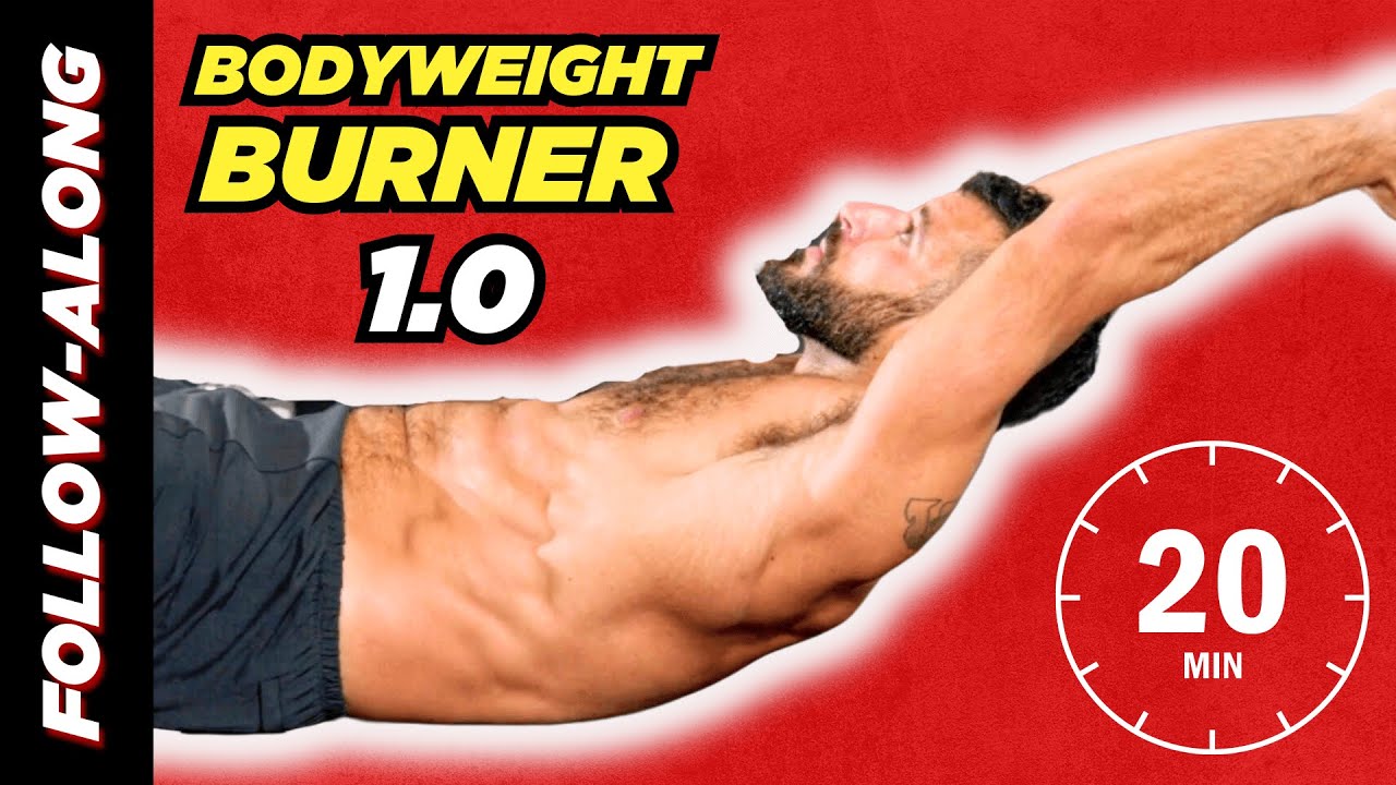 🔥 BODYWEIGHT BURNER 1.0: 20-Minute Full-Body Beginner Fat Loss Workout ...