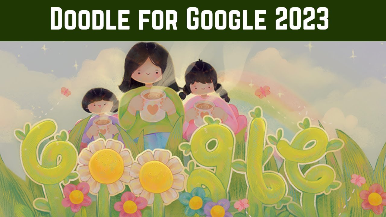 Doodle for Google 2023 - U.S Winner is Rebecca Wu - YouTube