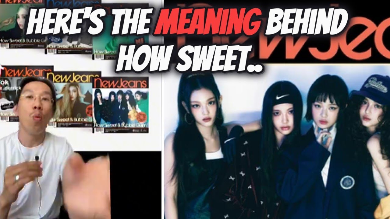 The Meaning Behind NewJeans 'How Sweet' Album Cover.. - YouTube