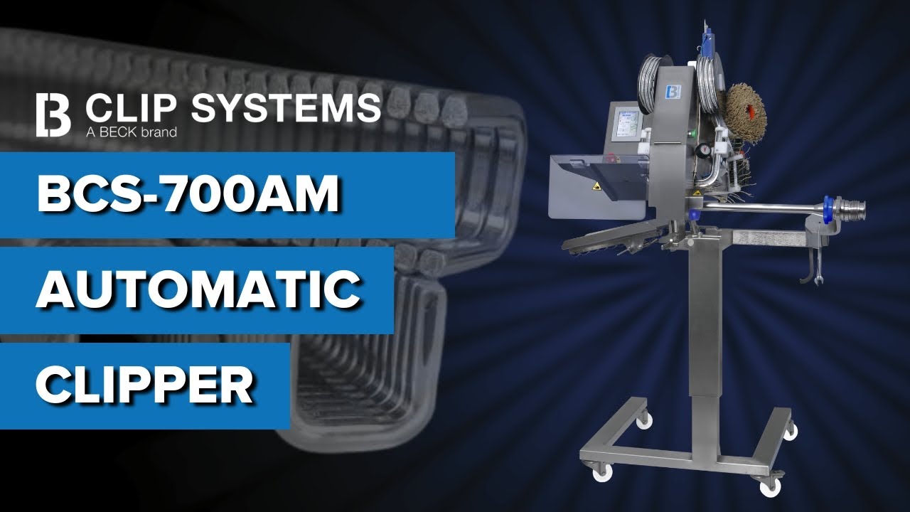 Automatic clipper BCS-700AM____BECK Clip Systems - YouTube