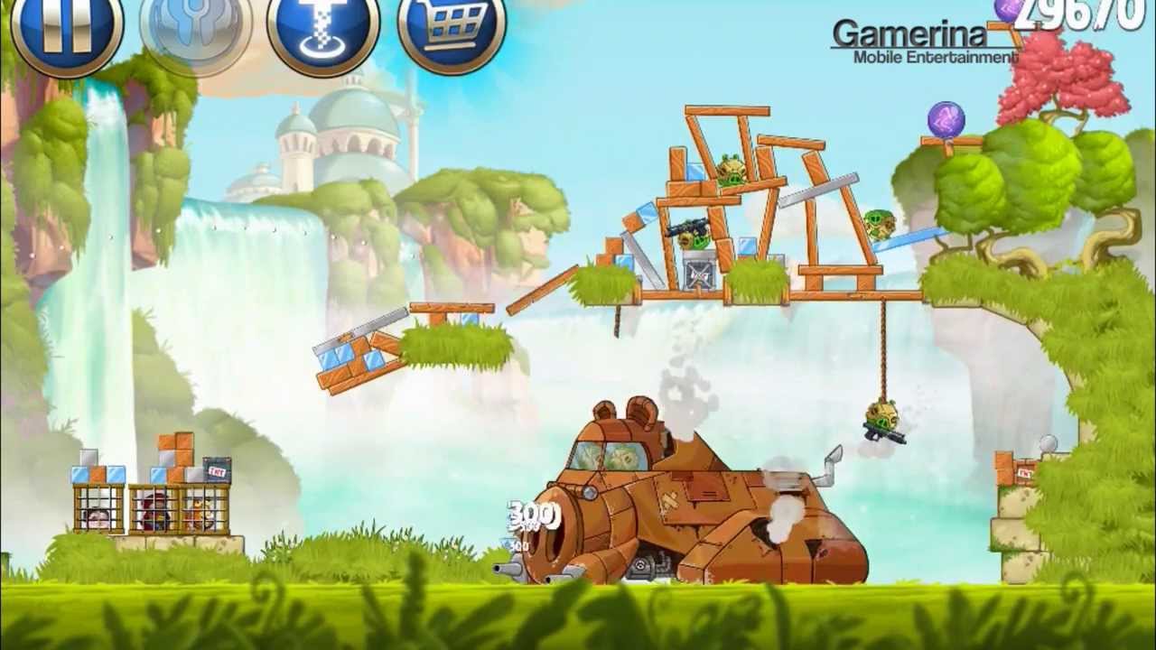 Angry Birds Star Wars 2 Level B1-20 Walkthrough - YouTube
