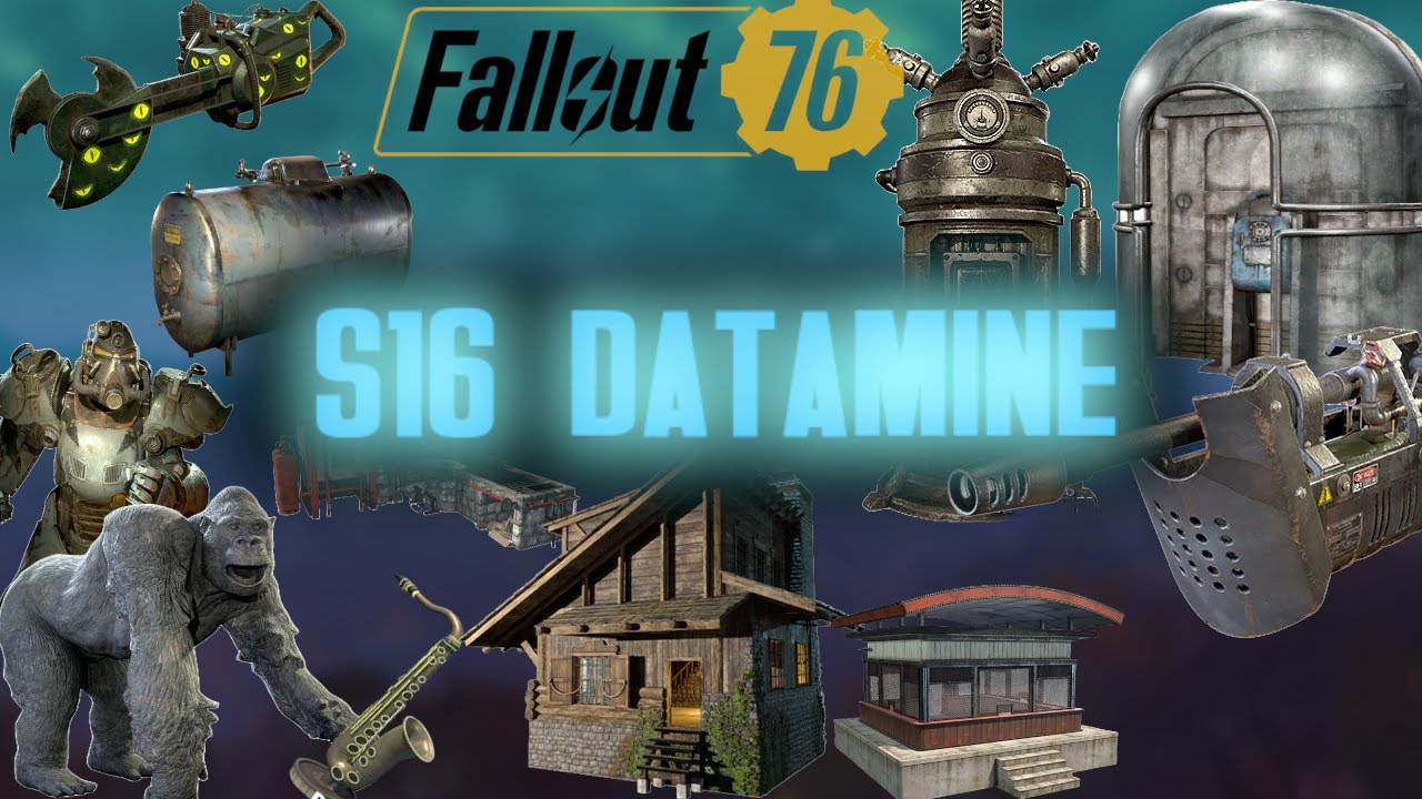 Fallout 76 SEASON 16 DATAMINE - YouTube