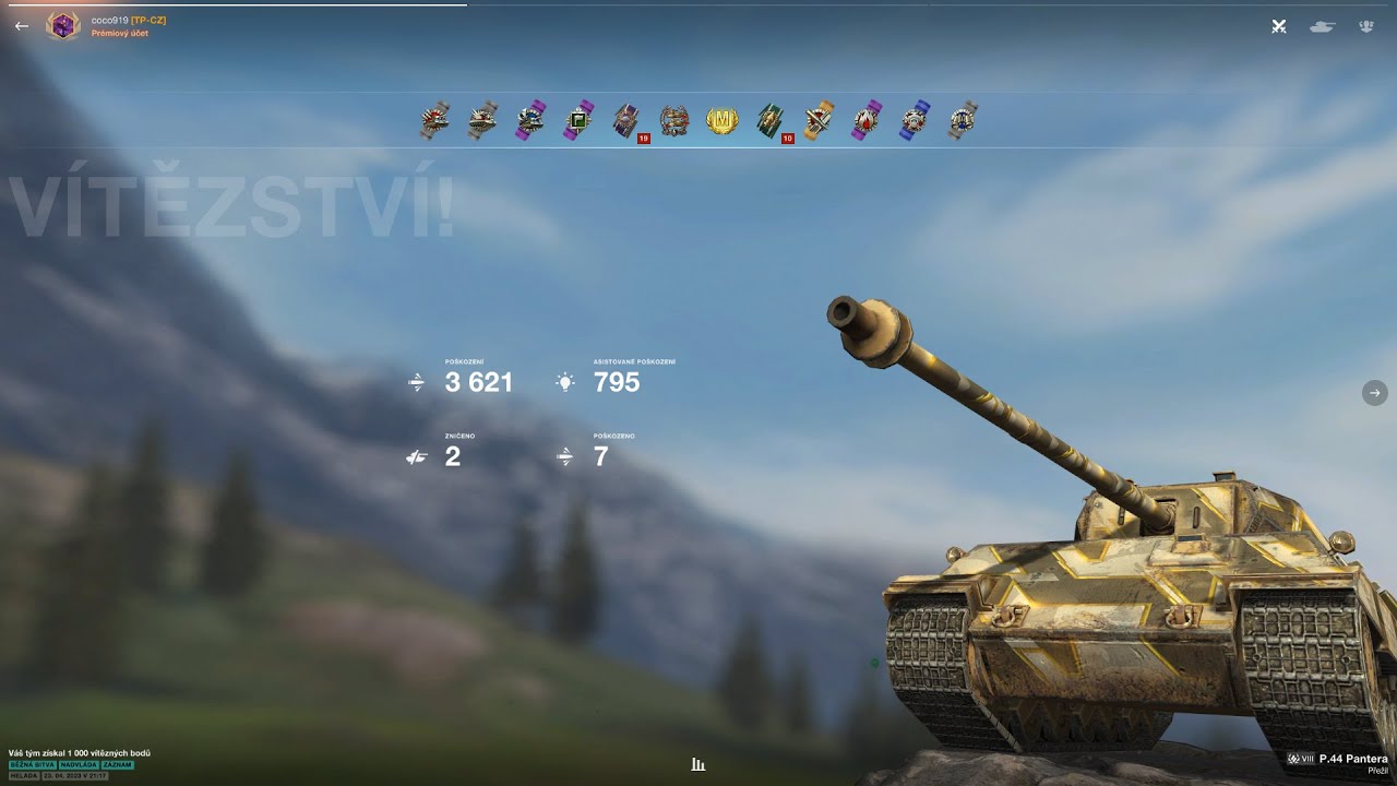 WoT Blitz_P.44 Pantera_Helada_M - YouTube