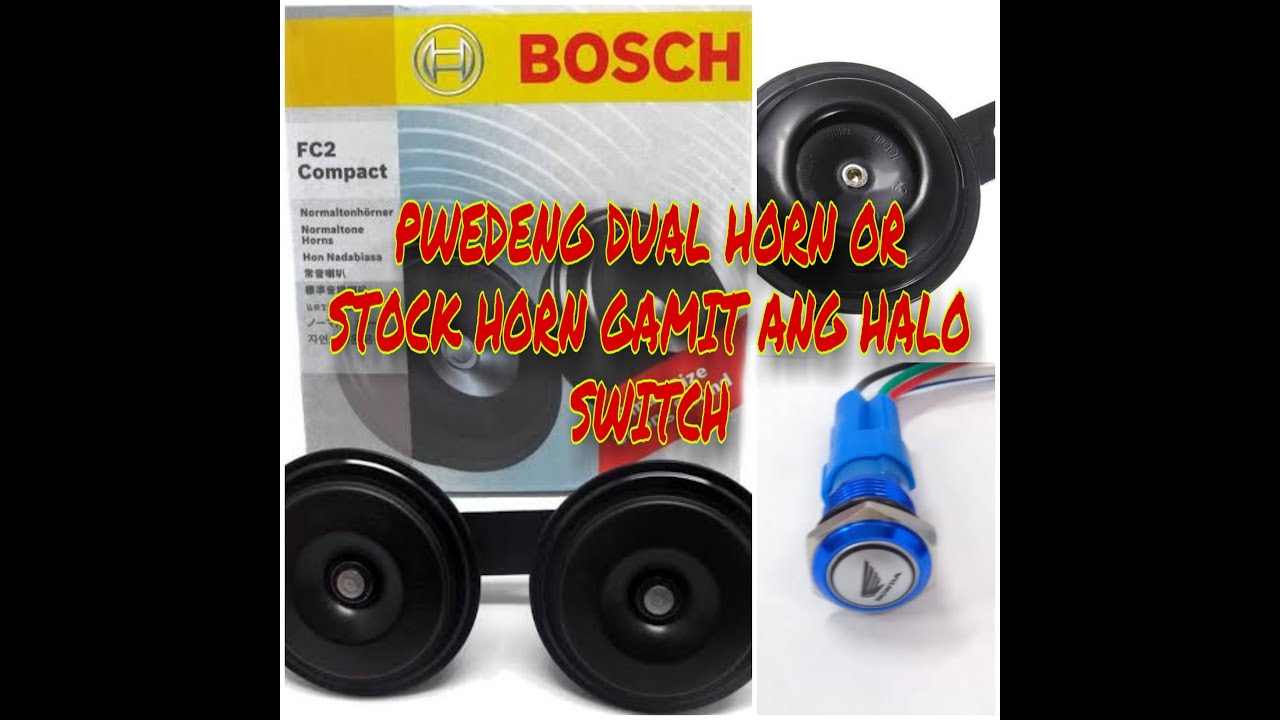 How to install dual horn and stock horn I Pwede dual horn or stock horn ...