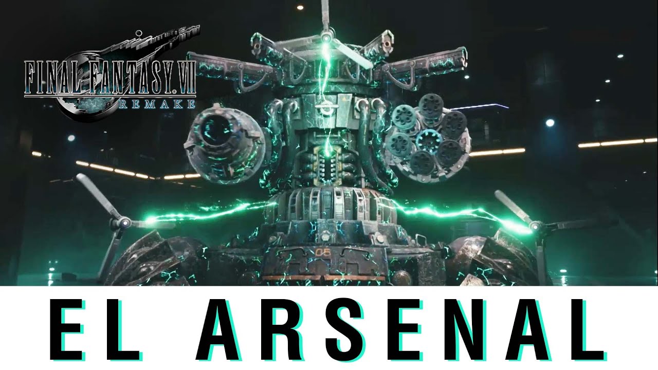 ¿Cómo derrotar a El Arsenal? Final Fantasy VII Remake - YouTube