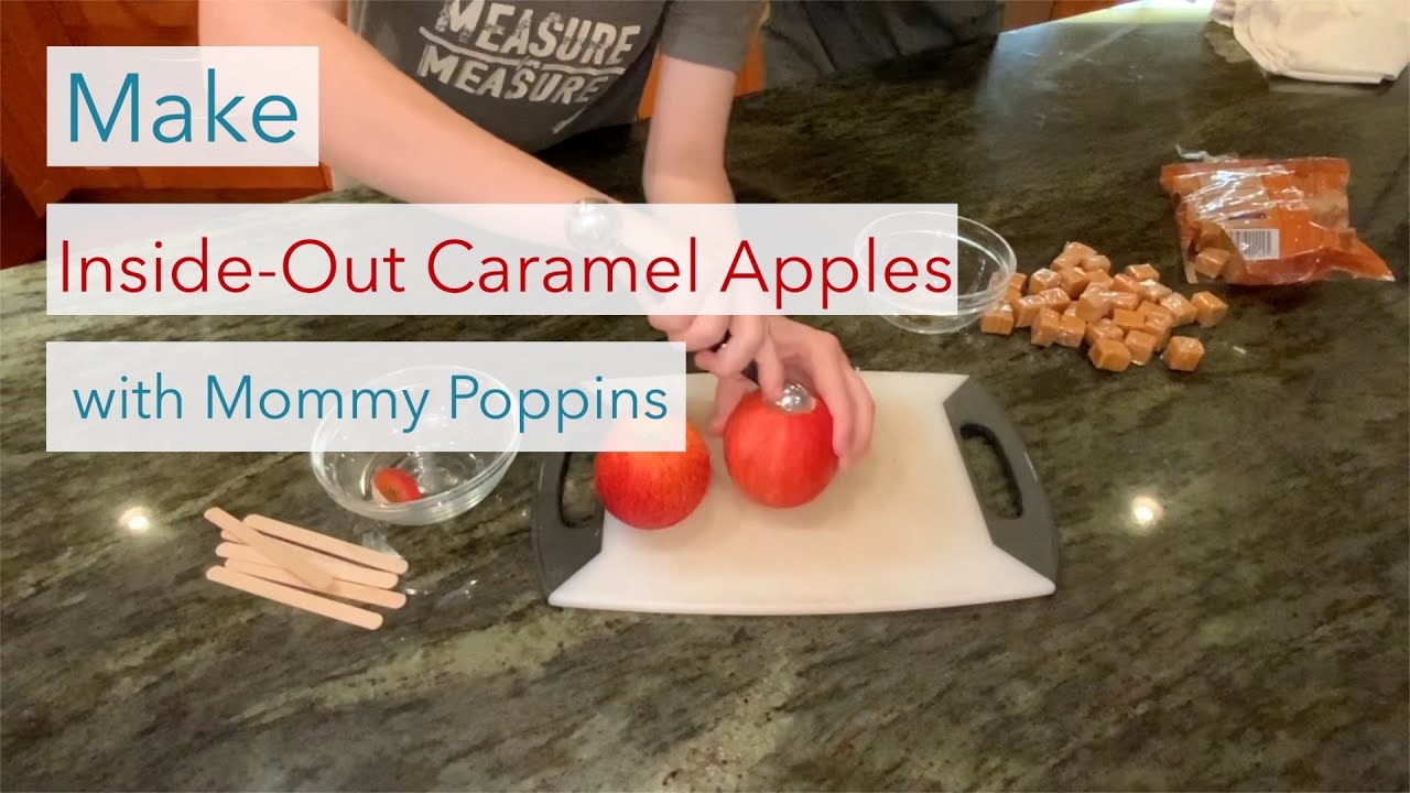 Inside-Out Caramel Apples - YouTube