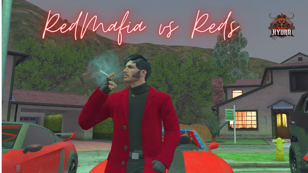 REDMAFIA vs REDs ! | RIP LSPD | Lawrence in HydraTownRP | RED MAFIA ...