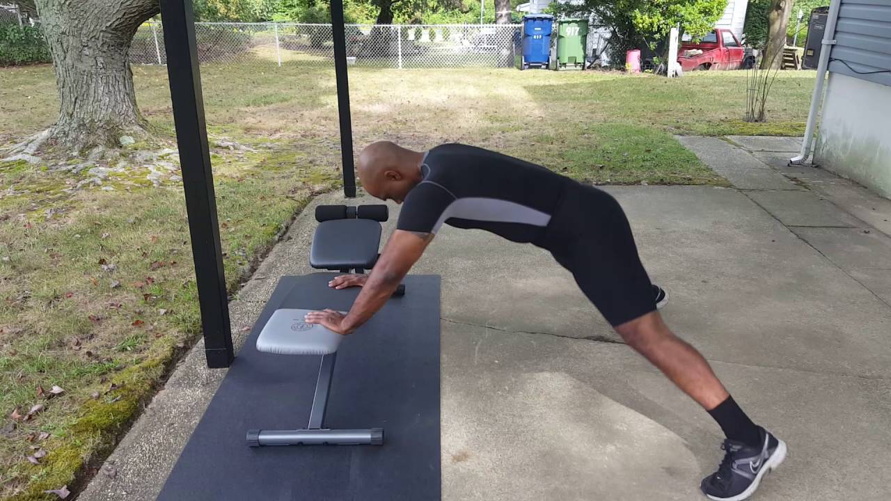 Cardio on the Weight Bench - YouTube