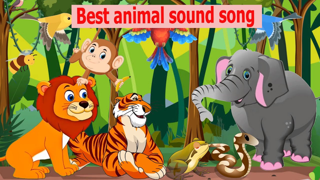 Best animal sound song//nursery rhymes. - YouTube