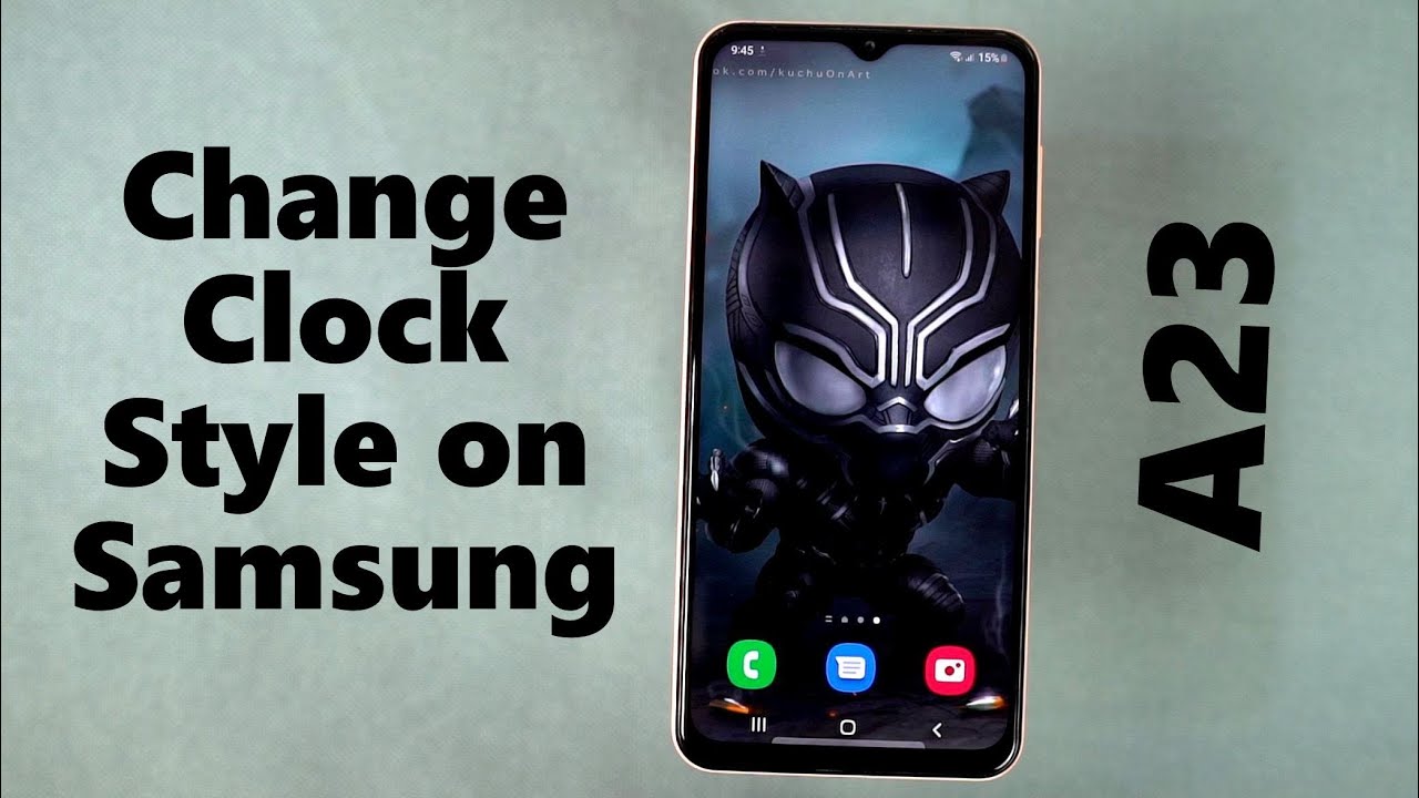 How To Change Clock Style On Samsung Galaxy A23 YouTube how-to-change-clock-style-on-samsung-galaxy-a23-youtube