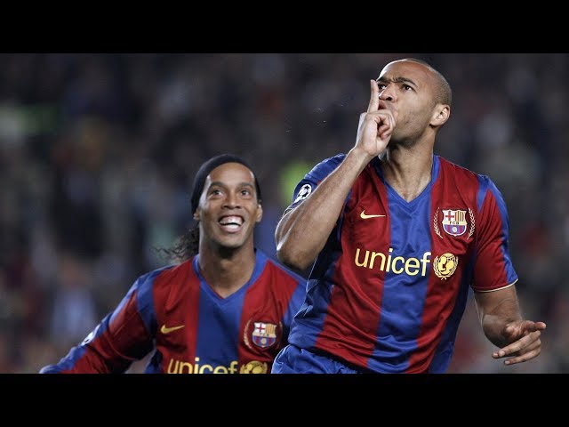 Messi And Ronaldinho And Henry