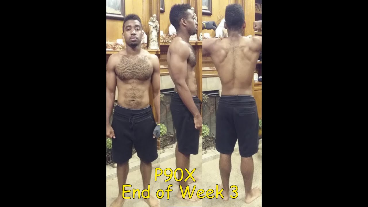 P90X - Month 1 Day 21: End of Week 3 - YouTube