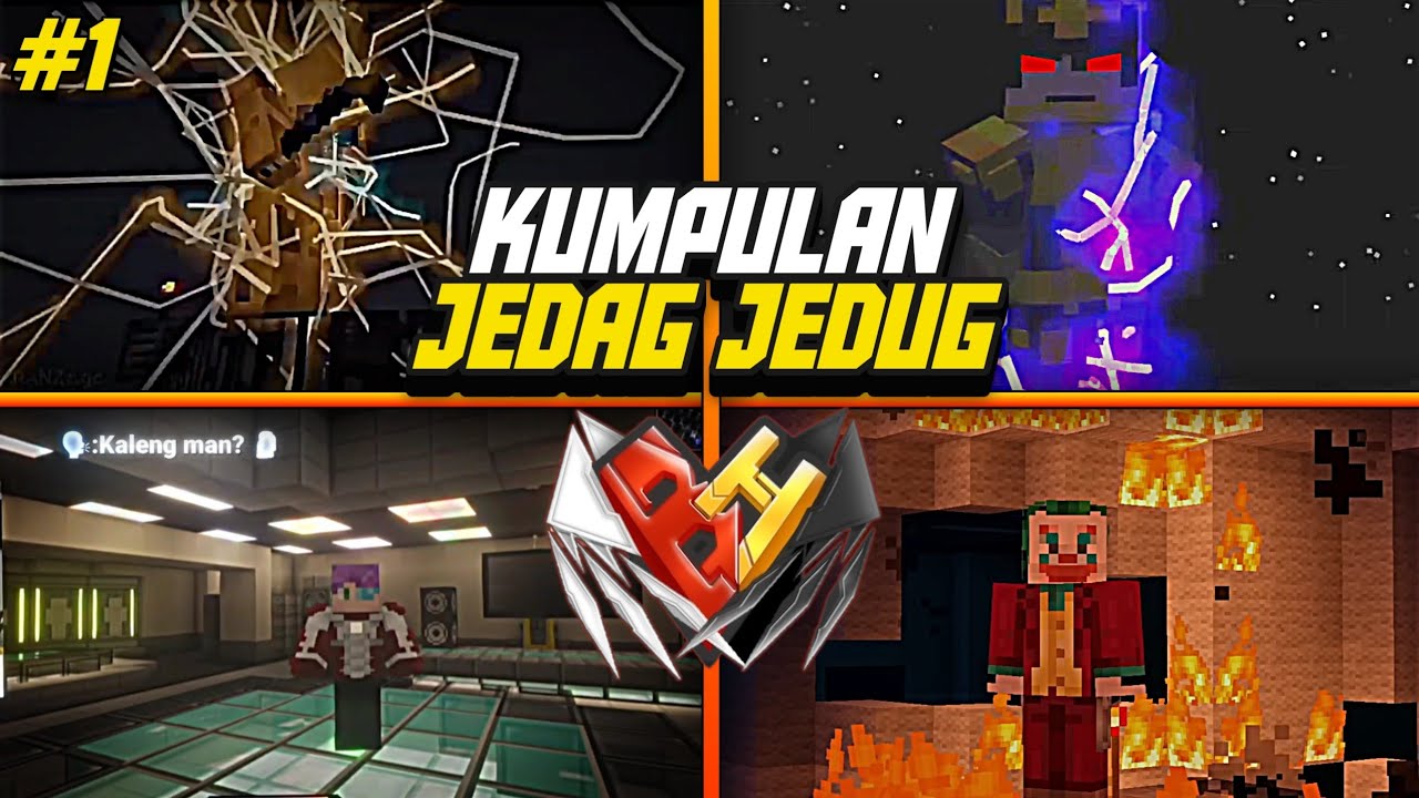 KUMPULAN JEDAG JEDUG MINECRAFT || BRUTAL HERO FASE 1 #1 - YouTube