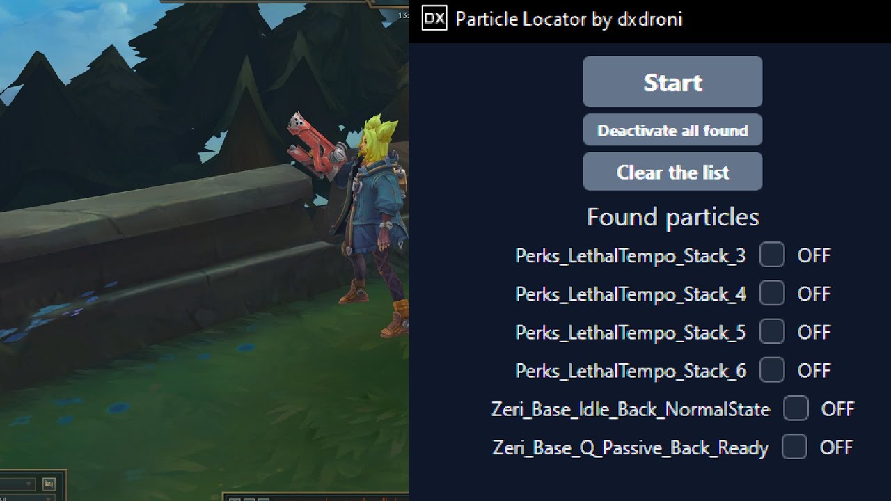 LoL Particle Locator v2.0.0 (Auto mode) - tutorial by dxdroni - YouTube