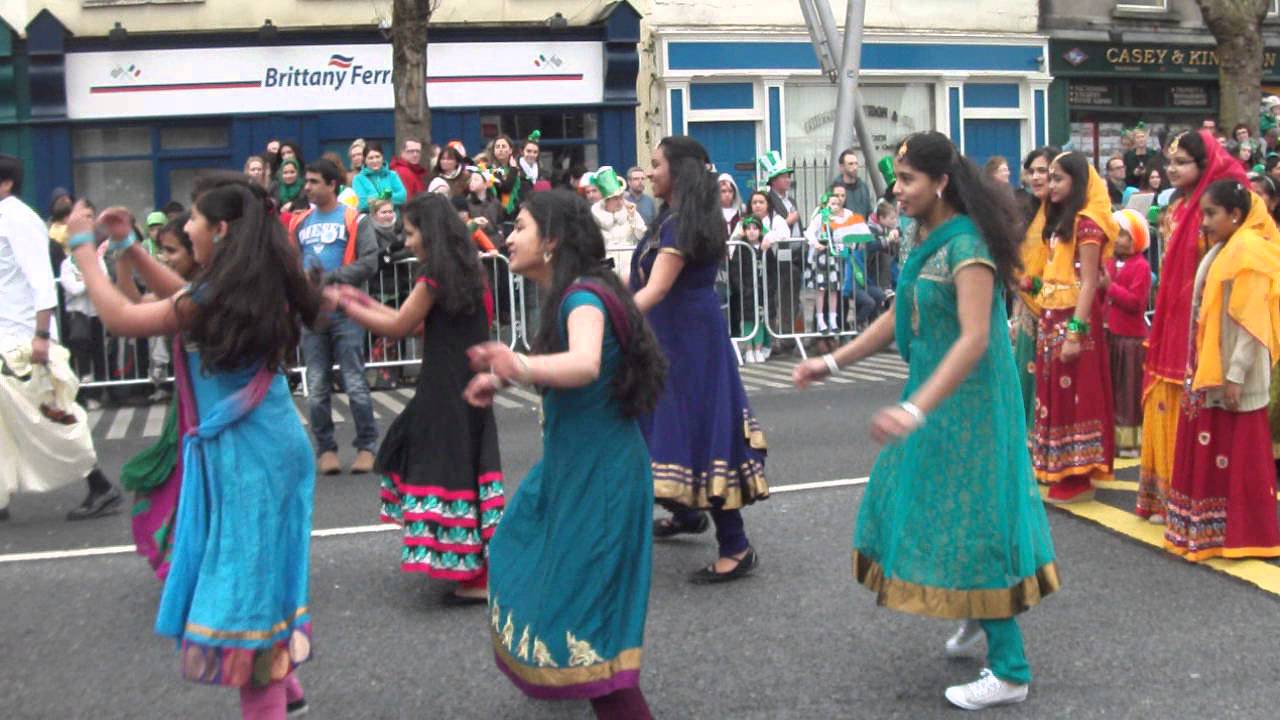 Indian Community Cork....St Patricks Day Parade, Cork, Ireland...2014 ...